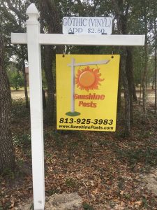 Sunshine Posts - Real Estate Sign Installer in Hudson, FL